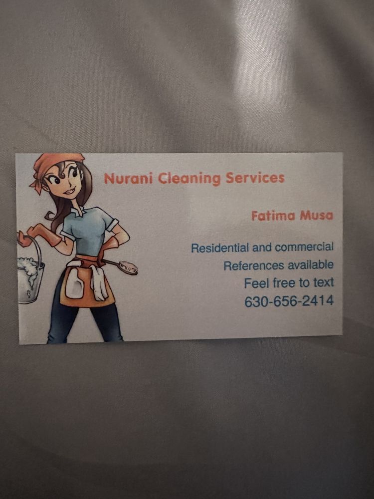 NURANI CLEANING SERVICES - Open for Business - Downers Grove, Illinois ...