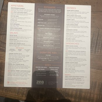 ZEA ROTISSERIE & BAR - Updated May 2025 - 409 Photos & 262 Reviews ...