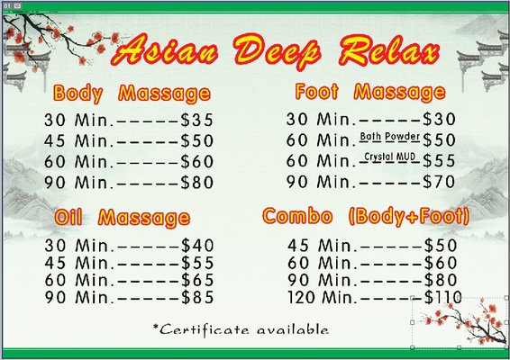 ASIAN DEEP RELAX MASSAGE - Updated December 2025 - 10 Photos & 102 ...