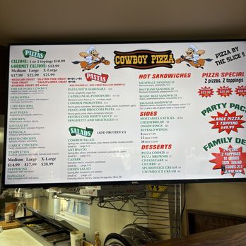 COWBOY PIZZA - Updated July 2025 - 19 Photos & 27 Reviews - 105 S Main ...