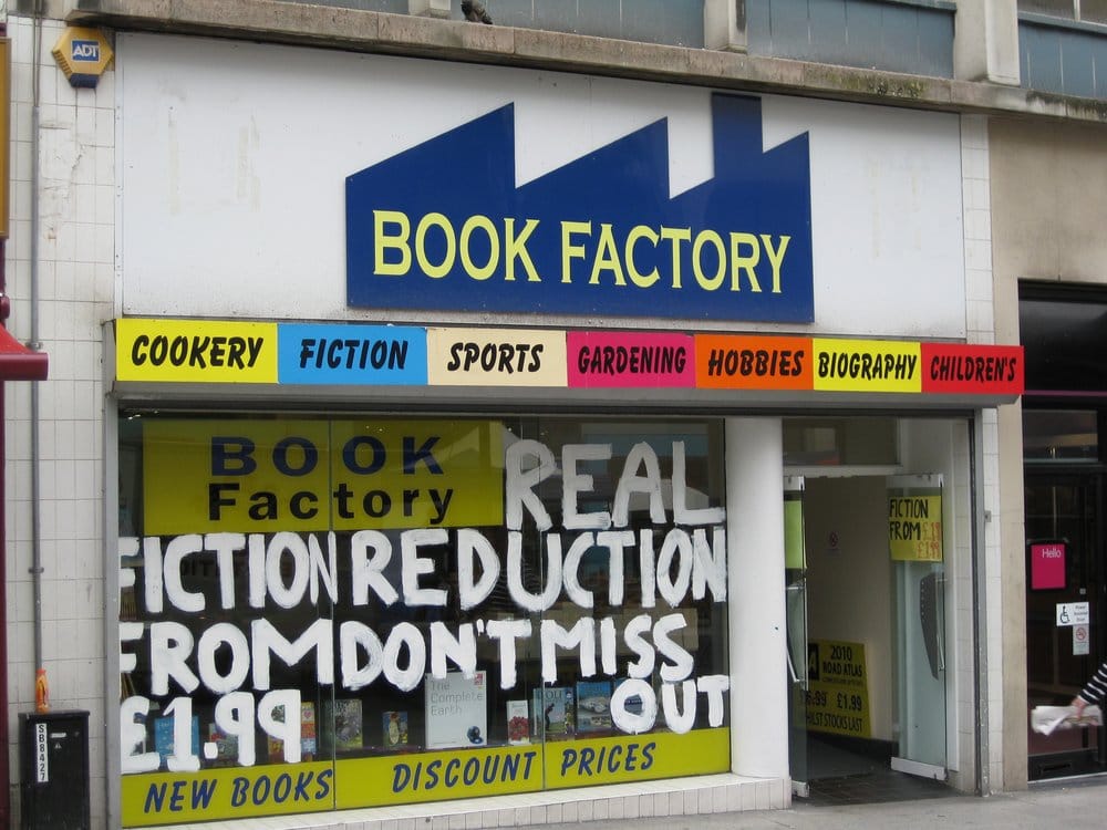 BOOK FACTORY - Lord St, Liverpool, Merseyside, United Kingdom ...