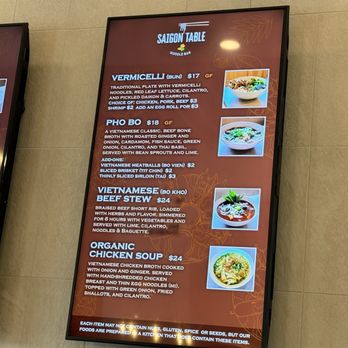 SAIGON TABLE - Updated October 2025 - 127 Photos & 40 Reviews - 12 ...