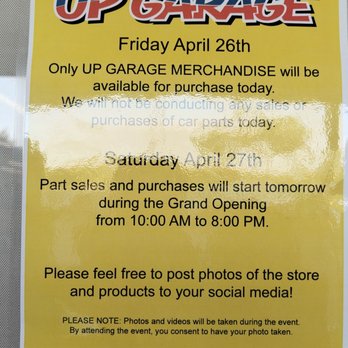 UP GARAGE - Updated January 2026 - 25 Photos & 17 Reviews - 11935 ...