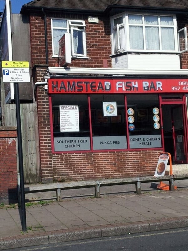 HAMSTEAD FISH BAR - Updated April 2025 - 40 Old Walsall Road ...