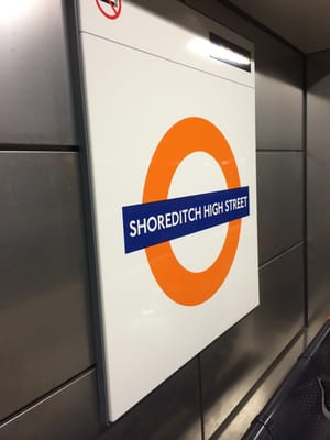 SHOREDITCH HIGH STREET OVERGROUND STATION - Braithwaite Street, London ...