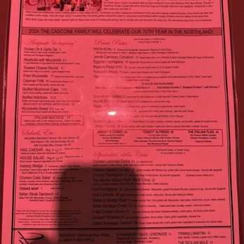 CASCONE’S ITALIAN RESTAURANT - Updated June 2025 - 283 Photos & 397 ...