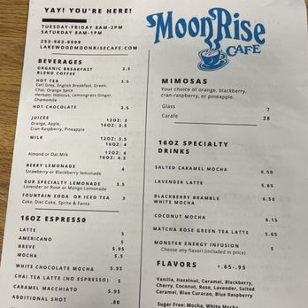 MOON RISE CAFE - Updated October 2025 - 361 Photos & 532 Reviews - 6020 ...