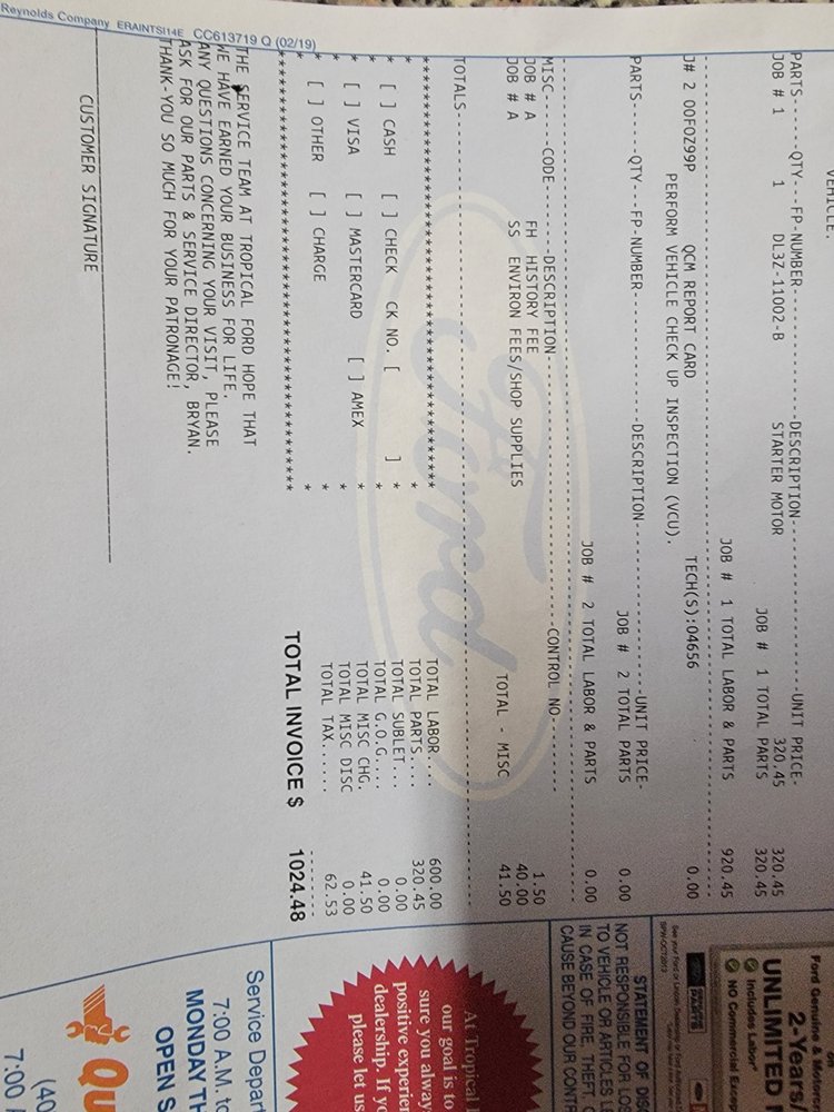 TROPICAL FORD - Updated December 2025 - 21 Photos & 129 Reviews - 9900 ...