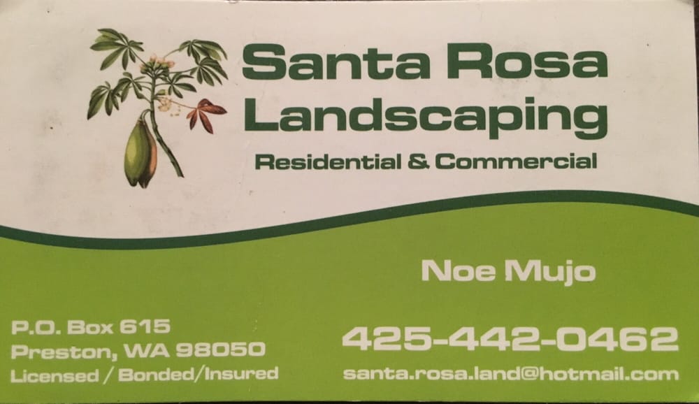 SANTA ROSA LANDSCAPING - Updated July 2025 - Renton, Washington ...