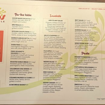 MELO’S ITALIAN TABLE - Updated May 2024 - 441 Photos & 242 Reviews ...