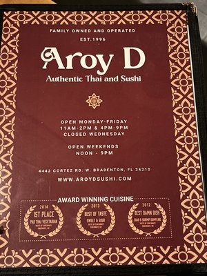 AROY D THAI AND SUSHI - Updated April 2025 - 47 Photos & 45 Reviews ...