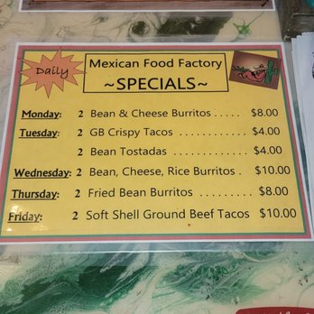 MEXICAN FOOD FACTORY - Updated November 2024 - 14 Photos & 75 Reviews ...