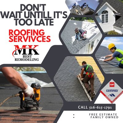 MK BEST ROOFING - Updated February 2025 - 42 Photos - 62 Mansfield Ave, Roosevelt, New York ...