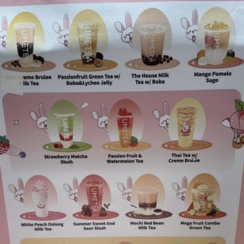 UME TEA - Updated July 2024 - 139 Photos & 66 Reviews - 450 Great Mall ...