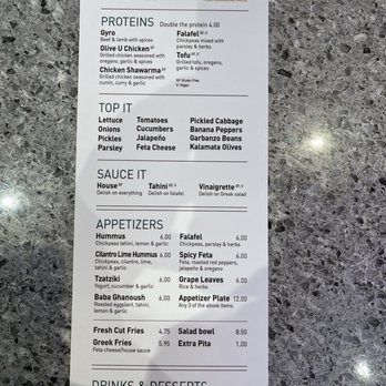 OLIVE U MEDITERRANEAN GRILL - Updated January 2026 - 123 Photos & 175 ...