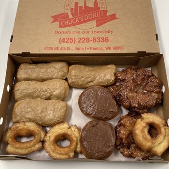 CHUCK’S DONUT SHOP - 355 Photos & 565 Reviews - 5335 NE 4th St, Renton ...