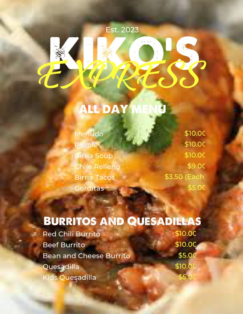 KIKO’S EXPRESS - Updated August 2024 - Maricopa, Arizona - Food ...