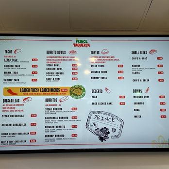 PRINCE TAQUERIA - Updated May 2025 - 112 Photos & 35 Reviews - 111 ...