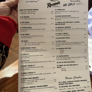 ROSCOE’S HOUSE OF CHICKEN & WAFFLES - HOLLYWOOD - Updated August 2024 ...