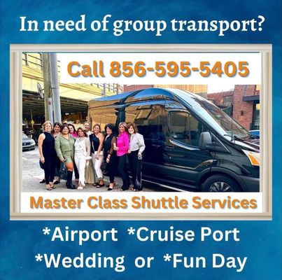 MASTER CLASS SHUTTLE SERVICE - Updated December 2025 - 31 Photos ...