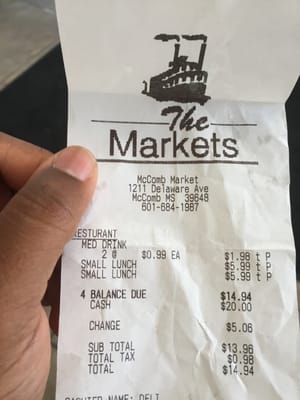 MCCOMB MARKET - Updated March 2026 - 1209 Delaware Ave, McComb ...