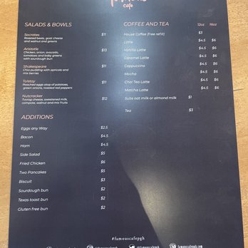 FAMOUS CAFE - Updated July 2024 - 64 Photos & 36 Reviews - 1103 S ...