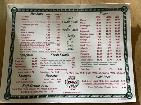 HOUSE OF PIZZA - 70 Photos & 137 Reviews - 2016 N Piedras St, El Paso ...