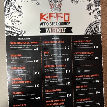 KFFO AFRO STEAKHOUSE - Updated October 2025 - 37 Photos & 21 Reviews ...
