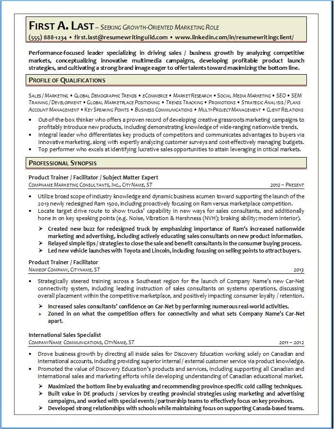 THE RESUME WRITING GUILD - Updated May 2024 - 2025 River Tree Cir ...