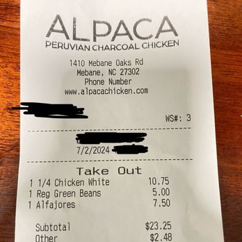 ALPACA PERUVIAN CHARCOAL CHICKEN - Updated December 2025 - 24 Photos ...