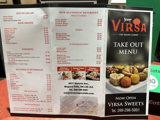 VIRSA FINE INDIAN CUISINE - Updated December 2025 - 22 Photos & 39 ...