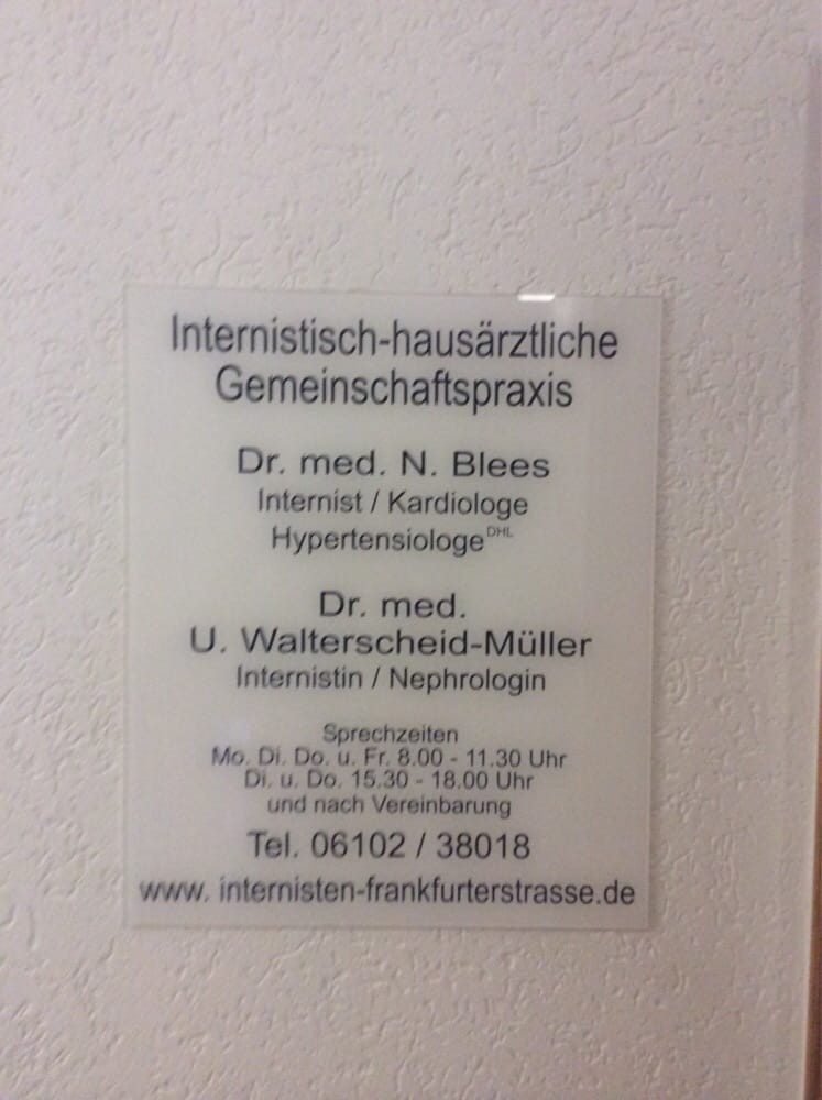 Dr Blees Neu Isenburg