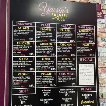 YASSIN’S FALAFEL HOUSE - Updated December 2025 - 232 Photos & 468 ...