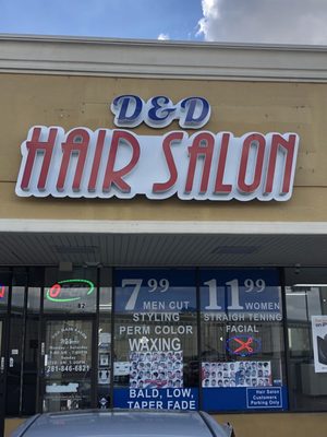 D&D HAIR SALON - Updated July 2025 - 14121 US-290 Frontage, Houston ...