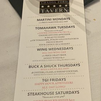 CHADDS FORD TAVERN - Updated October 2025 - 171 Photos & 276 Reviews ...