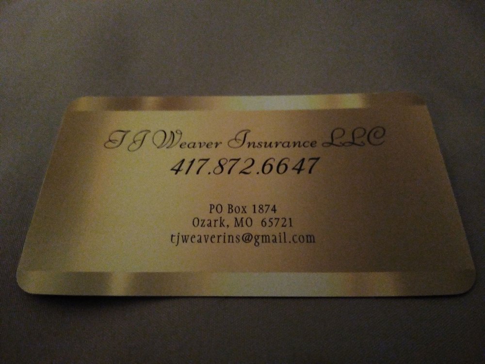 TJ WEAVER INSURANCE - Updated August 2025 - Ozark, Missouri - Insurance ...