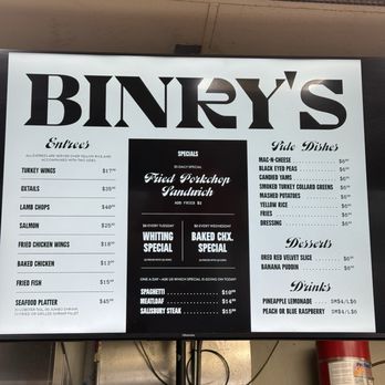 BINKY’S EATERY - Updated December 2025 - 74 Photos & 57 Reviews - 20 ...