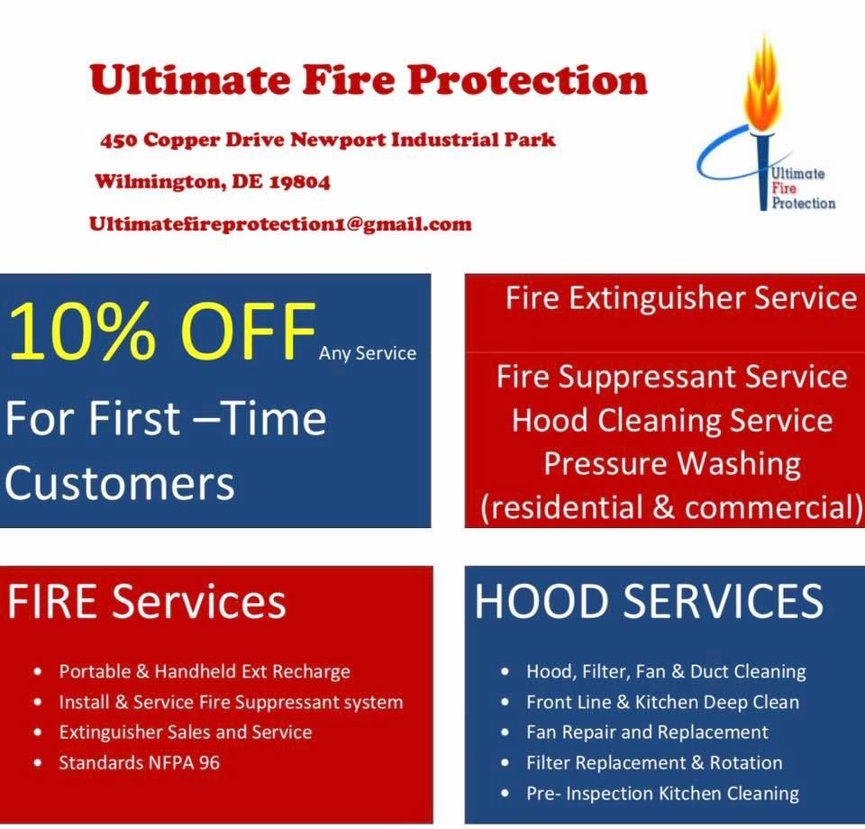 ULTIMATE FIRE PROTECTION - 450 Copper Dr, Wilmington, Delaware - Yelp