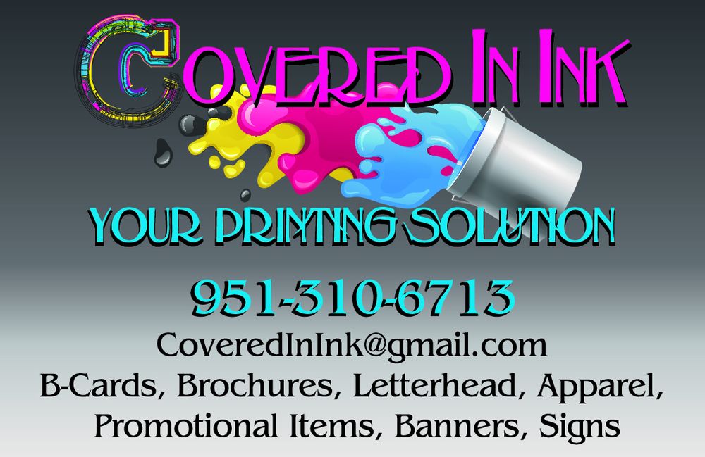 COVERED IN INK - Updated May 2025 - Request a Quote - Running Springs ...