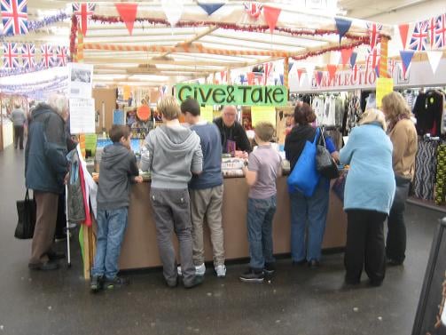GIVE & TAKE STALL - Chester Indoor Market, Chester, Cheshire East ...