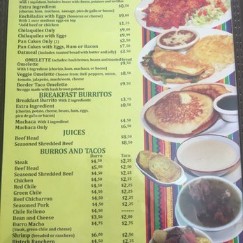 BORDER TACO - Updated December 2025 - 35 Photos & 33 Reviews - 103 E ...