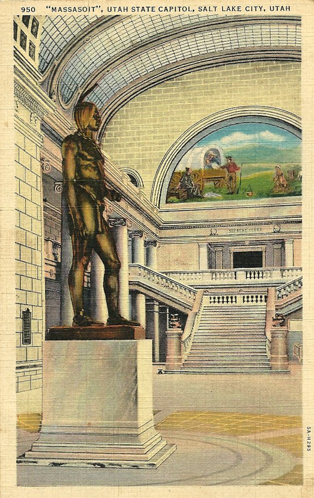 CHIEF MASSASOIT STATUE - Updated July 2025 - 350 N State St, Salt Lake ...