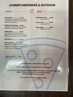 CORNER HARDWARE & OUTDOOR - Updated December 2025 - 311 W Main St ...