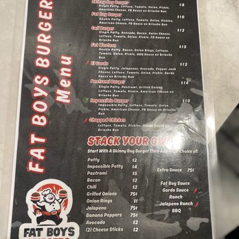 FAT BOYS BURGERS - Updated June 2025 - 68 Photos & 65 Reviews - 853 9th ...
