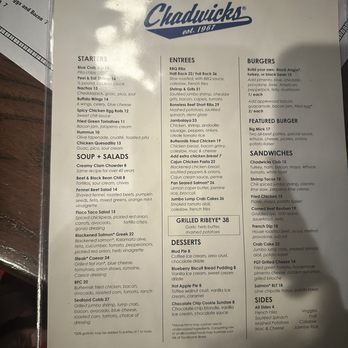 CHADWICKS - Updated July 2025 - 701 Photos & 929 Reviews - 203 Strand ...