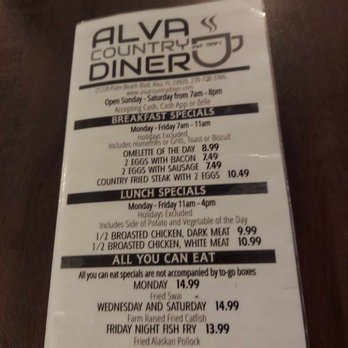 ALVA COUNTRY DINER - Updated December 2025 - 148 Photos & 181 Reviews ...
