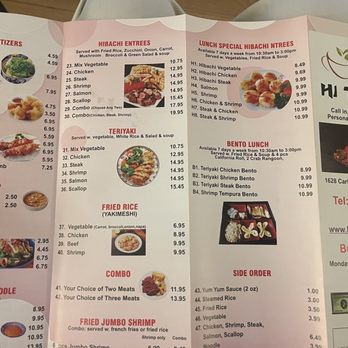 HI TOKYO - Updated August 2025 - 119 Photos & 82 Reviews - 1628 Carlyle ...