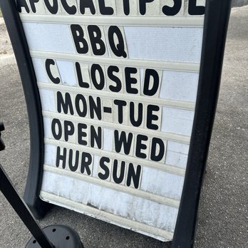 APOCALYPSE BBQ - Updated March 2025 - 1206 Photos & 740 Reviews - 8695 ...