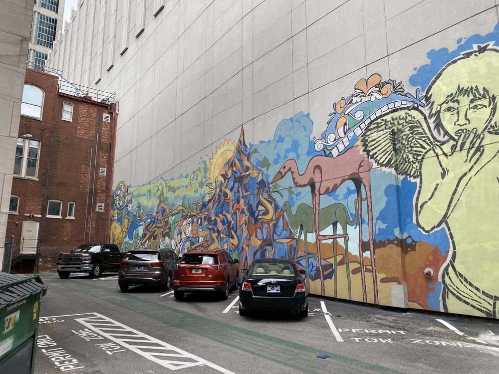 TRIPPY ANGEL MURAL - 154 Rep John Lewis Way N, Nashville, TN - Yelp