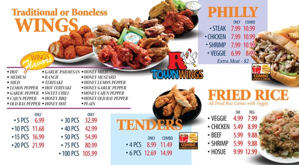 R TOWN WINGS - Updated September 2025 - 30 Photos - 4362 S Laburnum Ave ...